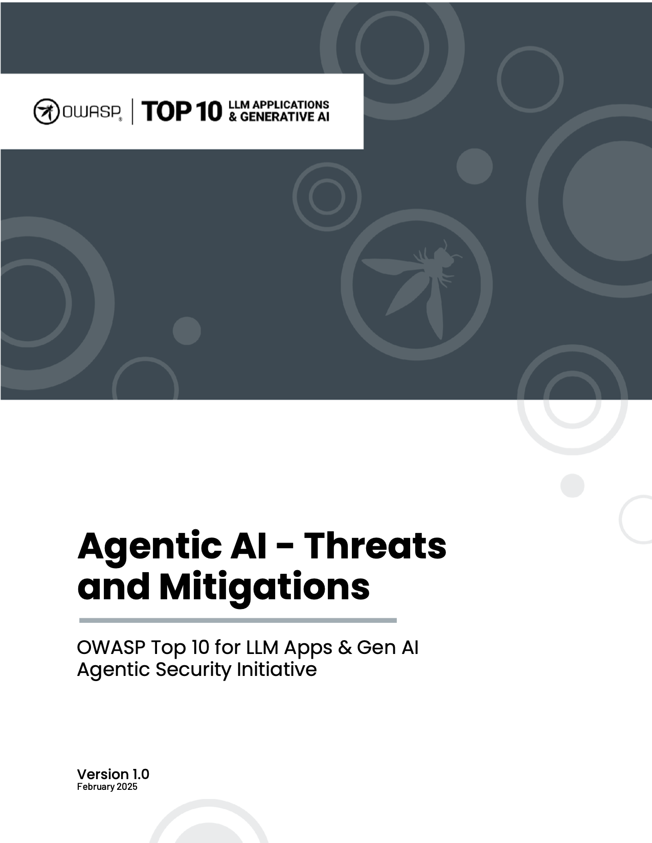 Agentic AI - OWASP Lists Threats and Mitigations