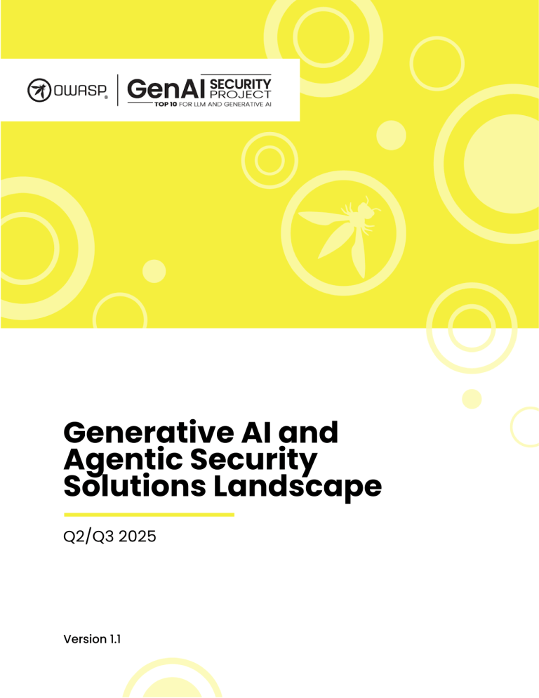 Securing Agentic Applications Guide 1.0 - OWASP Gen AI Security Project